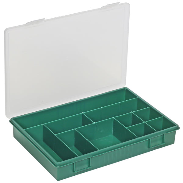Large 10 Compartment Space Saver Accessory Box – Billy's Fishing Tackle