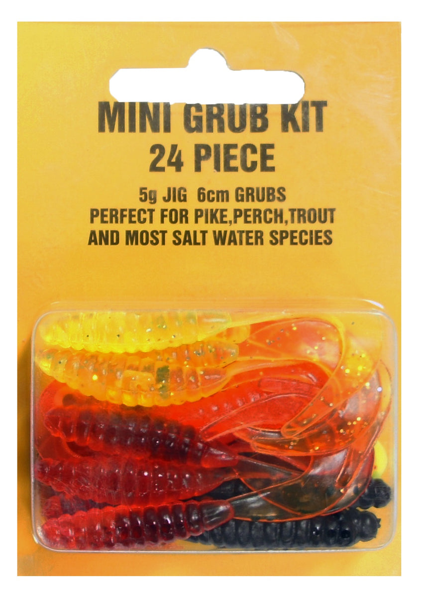 CJT 24pc Mini Grub Kit – Billy's Fishing Tackle