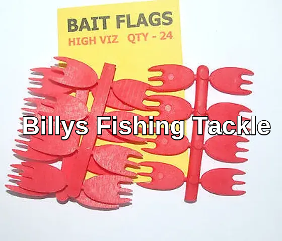 CJT Bait Flags for Pike – Billy's Fishing Tackle