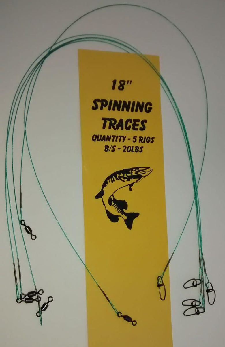 Cjt 18 inch Spinning Traces – Billy's Fishing Tackle