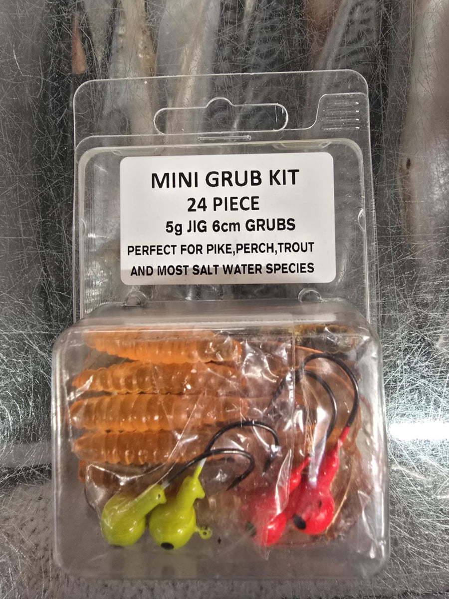CJT 24pc Mini Grub Kit – Billy's Fishing Tackle