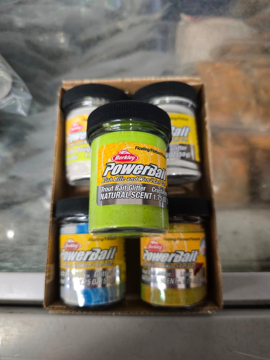 5 Jars Berkley Powerbait Dough £20 – Billy's Fishing Tackle