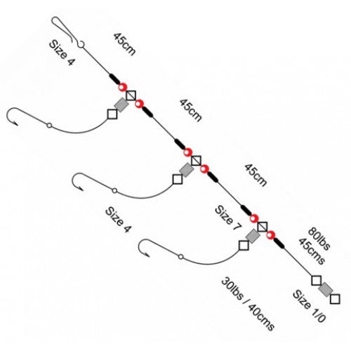 Tronixpro 3 Hook Flapper 1/0 – Billy's Fishing Tackle