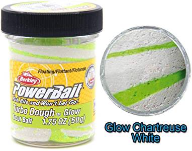 NEW Turbo Powerbait Dough - 42% Stronger; GLOW IN THE DARK – Billy's ...