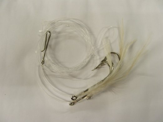 Zenith Sea white Cod Feather – Billy's Fishing Tackle