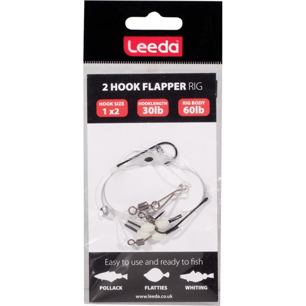 Leeda 2 Hook Flapper Rig – Billy's Fishing Tackle